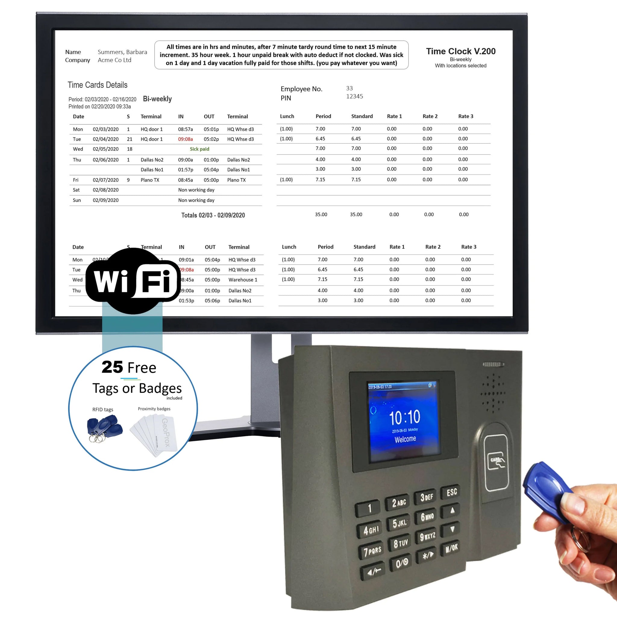 Time Clocks Inc - Time Clocks and Time Clock Cards for All Time Clocks